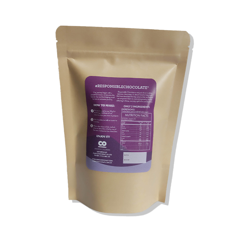 Hot Chocolate 70% Cacao - 240 g | Juan Choconat – Juan Choconat UK