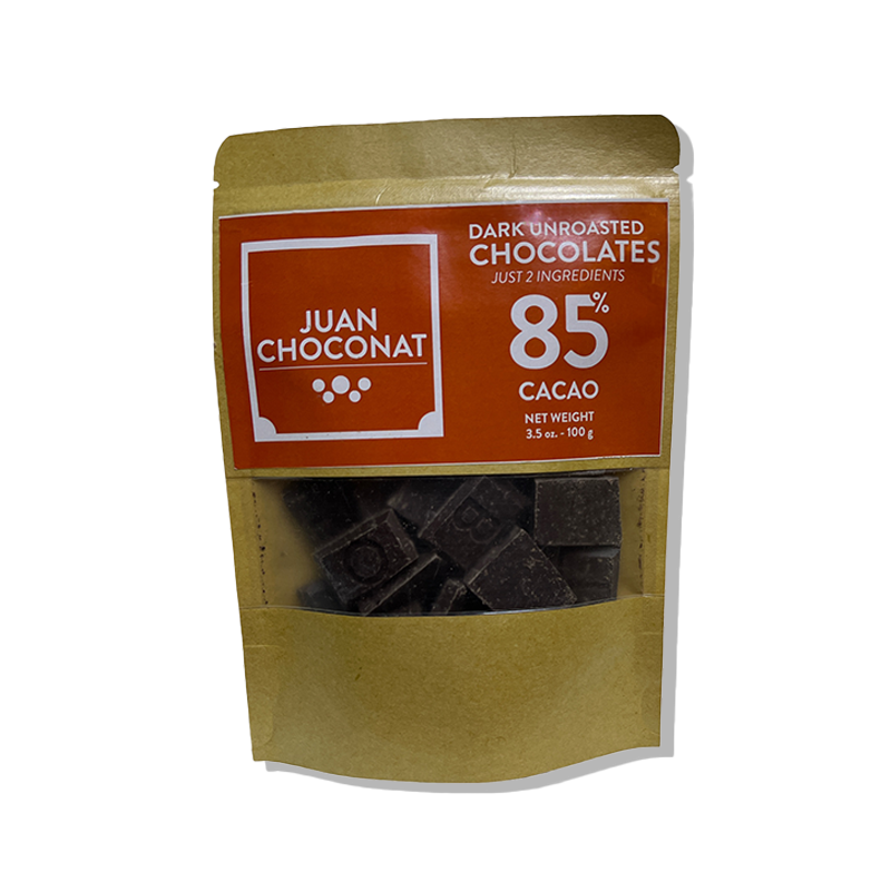 85% Unroasted Cacao Chocolate Bar | Juan Choconat – Juan Choconat UK