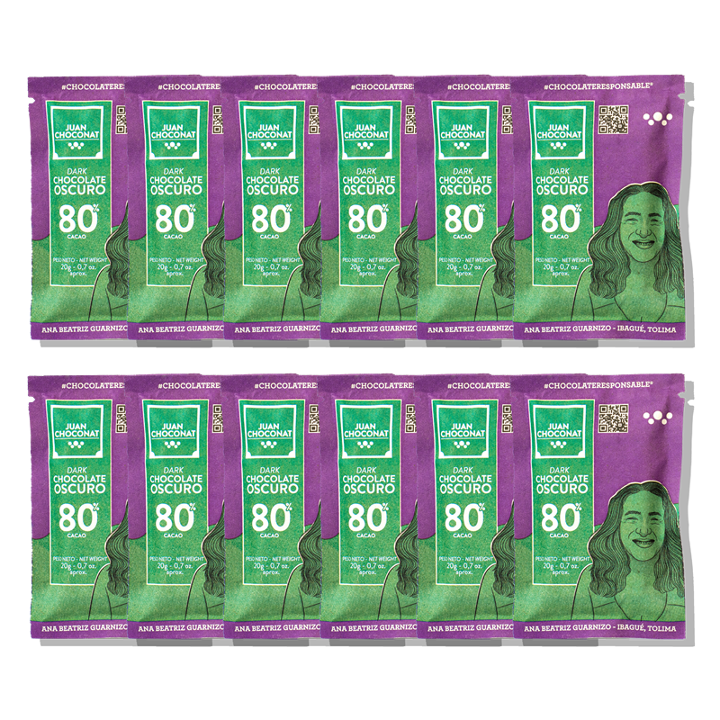 Minibars 80% Cacao Chocolate | Juan Choconat – Juan Choconat UK