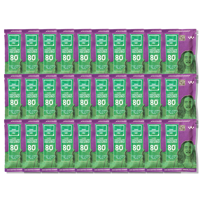 Minibars 80% Cacao Chocolate | Juan Choconat – Juan Choconat UK